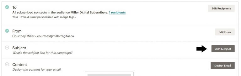 Mailchimp Tutorial: How to Send A Mailchimp Email - Miller Digital